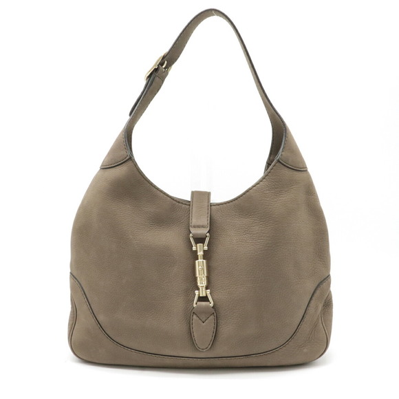 Gucci | Bags | Gucci Jackie Bag Nubuck Leather Mocha Brown | Poshmark